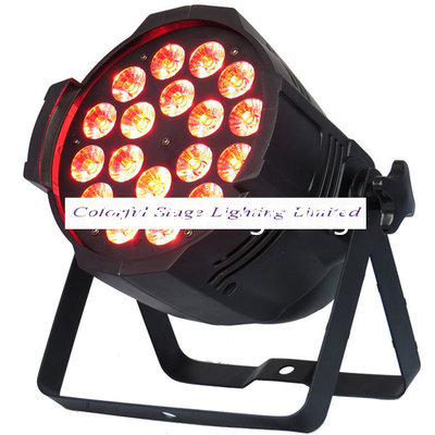 18X15W RGBAW 5 in 1 LED Par Can Stage Lighting