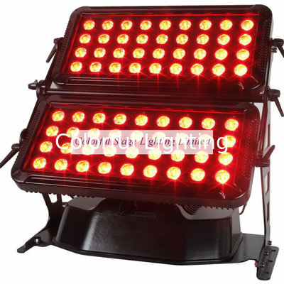 72*10W RGBW 4 in 1 Outdoor LED Quad color Wall Washer