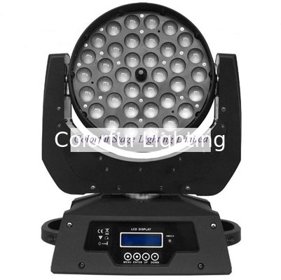 36x10W RGBW 4 in 1 LED Moving Head Wash Zoom