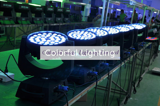 12x10W RGBW 4 in 1 LED Moving Head Beam