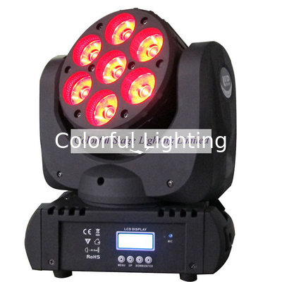 12x10W RGBW 4 in 1 LED MINI Moving Heads