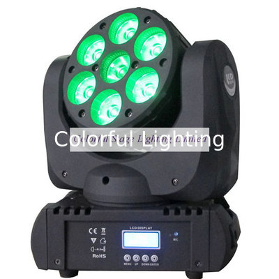 12x10W RGBW 4 in 1 LED MINI Moving Heads