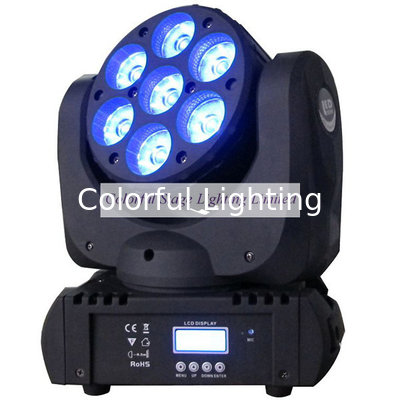 12x10W RGBW 4 in 1 LED MINI Moving Heads