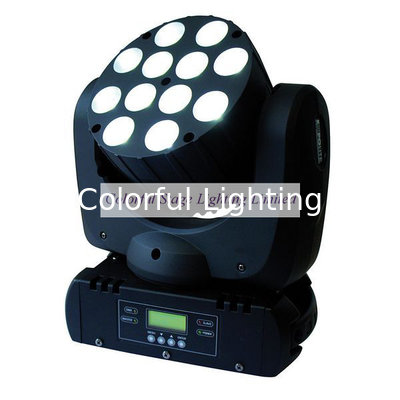 12x10W RGBW 4 in 1 LED MINI Moving Heads