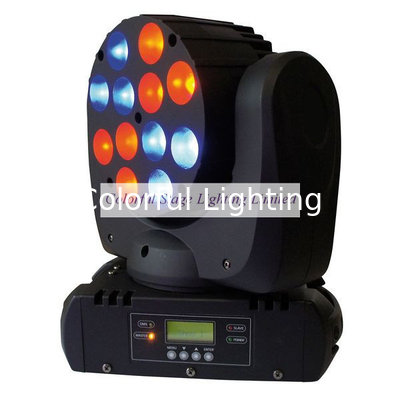 12x10W RGBW 4 in 1 LED Moving Head Beam