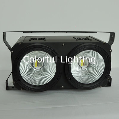 Free shipping High quality Guangzhou 2 Eyes 2x100W RGBW Warm White COB DMX LED Blinder