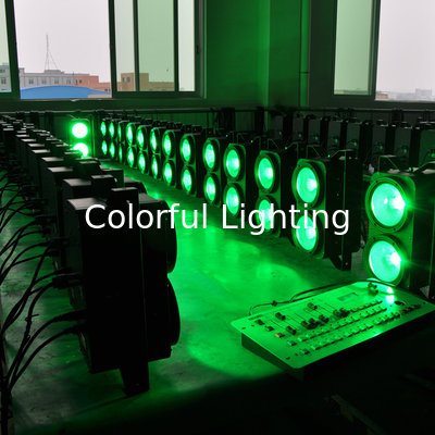 Free shipping High quality Guangzhou 2 Eyes 200W COB LED DMX LED Blinder Lighting