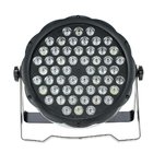 180W 54LED 7Channel RGBW Flat Wash PAR Light Stage Effect Lamp Support DMX-512 Sound Activated Strobe Dimmable for Xmas