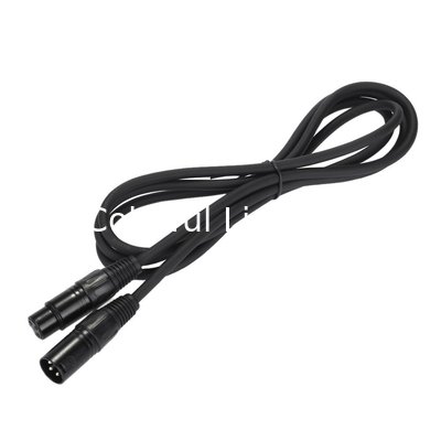 Professional XLR 3 Pin DMX Cable male to female for Stage Light