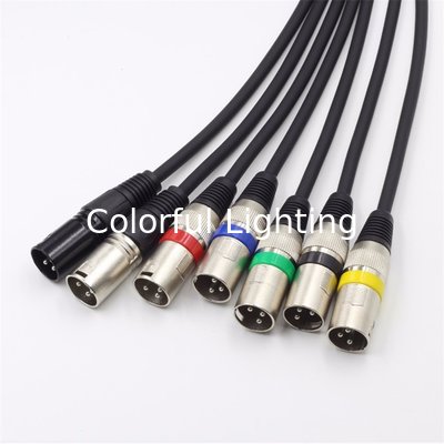 High quality 1M 2M 3M 4M 5M 10M 20M 5 Pin or 3 Pin DMX Cable with XLR Connectors