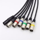 High quality Professional 3 pin XLR Microphone Cables and 3 pin DMX cables