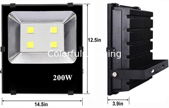 China High quality Red/Green/Blue/White/WW/CW/Pink LED Flood Light 200W with Single Color