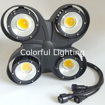 Three years warranty 400W IP65 Rated 4X100W COB White Waterproof LED Blinder Light